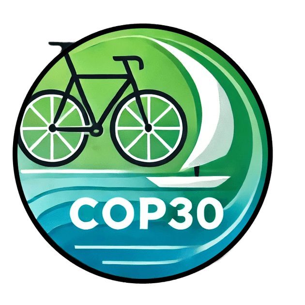The COP30 bike ride